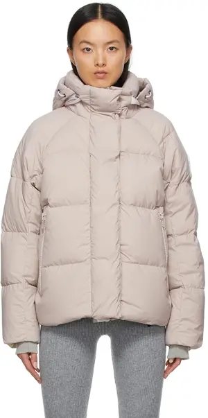 Canada Goose Canada Goose Pink 'White Label' Down Junction Parka 856 Lucent Rose