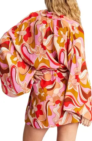 BILLABONG X Sun Chasers Loveland Floral Cover-up Wrap