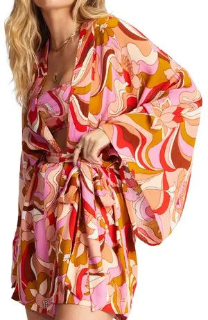 BILLABONG X Sun Chasers Loveland Floral Cover-up Wrap