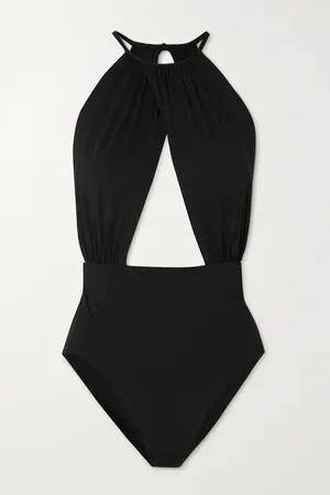 Bondi Born Net Sustain Camilla Cutout Halterneck Swimsuit