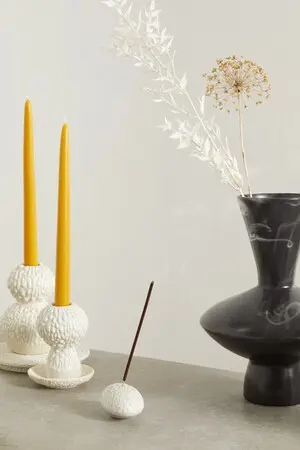 MARLOE MARLOE Net Sustain Glazed Ceramic Incense Holder