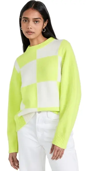 Baum Und Pferdgarten BAUM UND PFERDGARTEN Cecilee Sweater Lime Check Lime Check