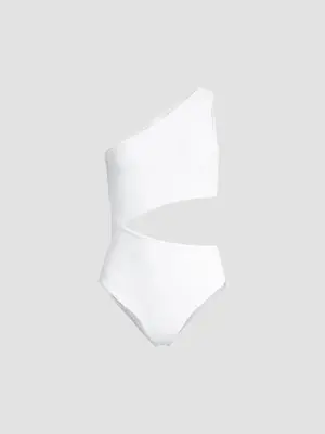 Beach Riot Celine Cutout Swimsuit White