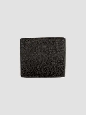 Thom Browne Pebble-grain Leather Bi-fold Wallet