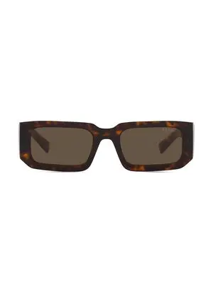 Prada 06ys 53mm Solid Sunglasses Tortoise