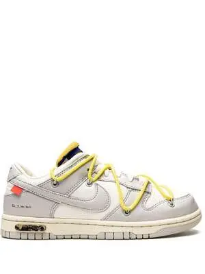 Nike X Off White Paneled Sneakers For Women