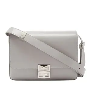 Givenchy Givenchy - 4g Medium Leather Cross-body Bag - Womens - Grey - Grey