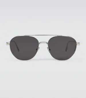 Dior Dior Eyewear NeoDior RU Aviator Sunglasses Silver