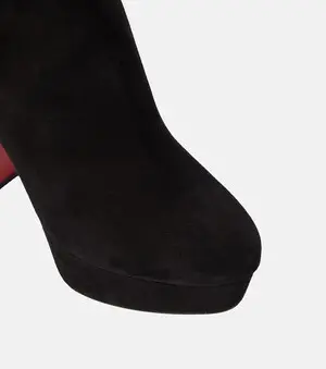 CHRISTIAN LOUBOUTIN Movida 130 Suede Ankle Boots