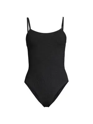 Hunza G Pamela One-piece Swimsuit Black