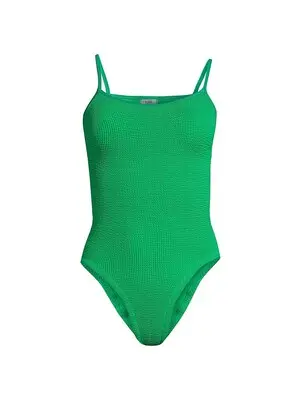 Hunza G Pamela One-piece Swimsuit Emerald