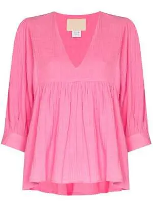 Anaak Ajmer V-neck Blouse