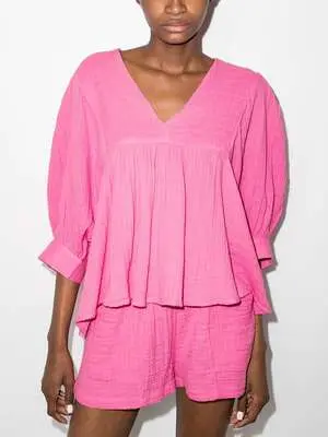 Anaak Ajmer V-neck Blouse
