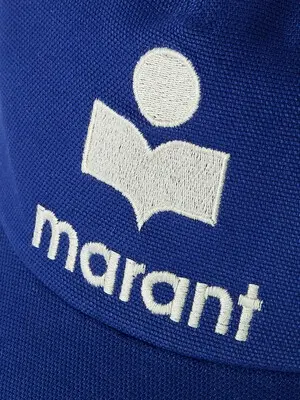 Isabel Marant Tyron Logo-embroidered Cotton-canvas Baseball Cap