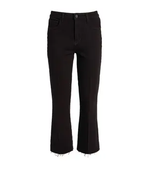 L'AGENCE Cropped Flare Jeans