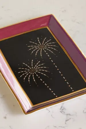 SUZANNE KALAN Porcelain Jewelry Tray