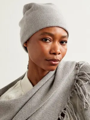 Arch4 Clara Cashmere Beanie - Gray