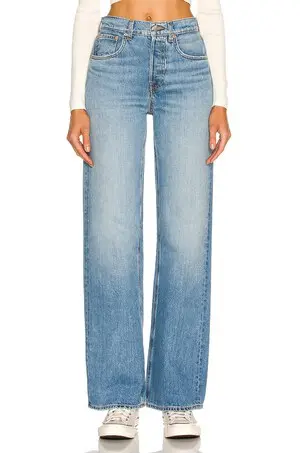 GRLFRND Brooklyn High-rise Straight Jeans - Chelsea Market