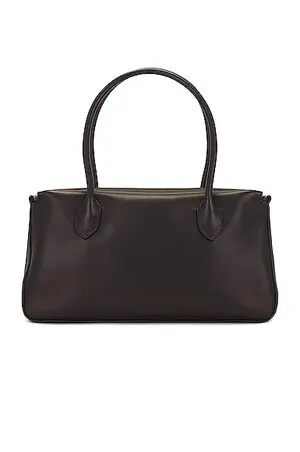 THE ROW The Row East West Top Handle Bag In Black Black Pld