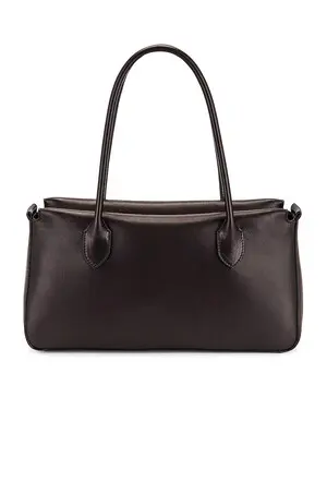 THE ROW The Row East West Top Handle Bag In Black Black