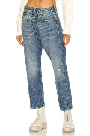 R13 Asymmetrical Jeans For Women