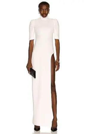 slim fit dress slacks Jovani 39792 Beaded High Slit Short Homecoming Cocktail Dress main image 0