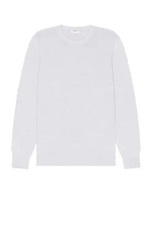 GHIAIA Cotton Crewneck - Light Grey