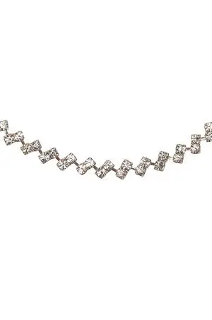 JENNIFER BEHR Minna Necklace In Metallic Silver