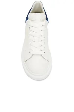 Alexander McQueen Oversized Sneaker - White & Paris Blue