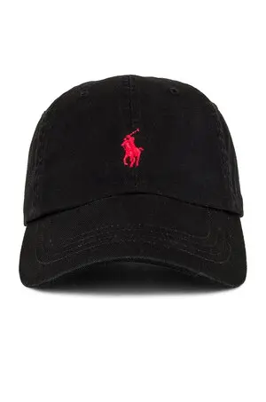 Polo Ralph Lauren Polo Ralph Lauren Chino Cap Rl Black & Rl 2000 Red
