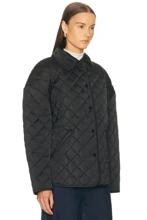 TOTEME Collared Quilted Jacket
