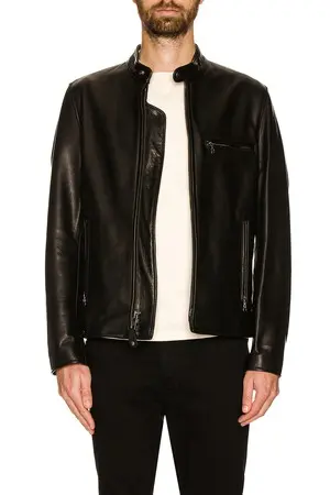 Men's Slim Fit Leather Jackets