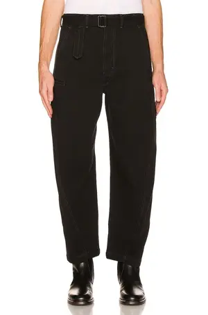 LEMAIRE Twisted Pants - Black