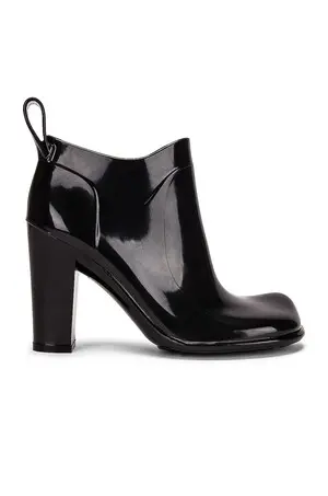 Bottega Veneta Rubber Ankle Boots - Black