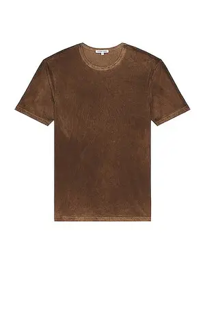 Cotton Citizen Cotton Citizen Classic Crew In Black Vintage Mocha
