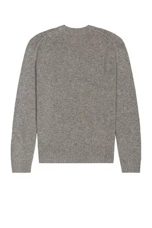 FRAME Crew Neck Cashmere Sweater - Gris