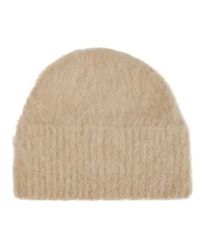TOTEME Toteme Alpaca-Blend Beanie Beige