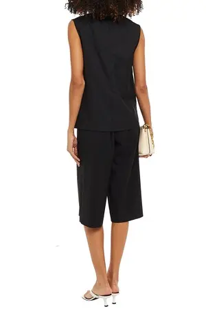 3.1 Phillip Lim Sleeveless Wool-blend Twill Top