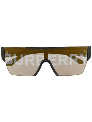 Burberry Logo Sunglasses - Black
