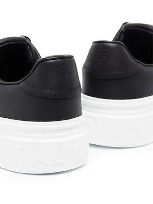Balmain B-court Low-top Sneakers - Black