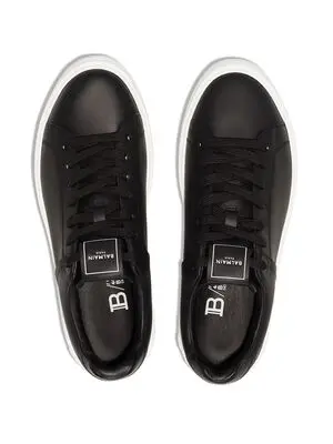 Balmain B-court Low-top Sneakers - Black