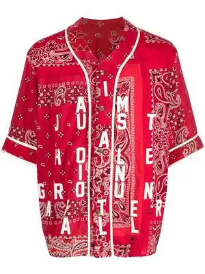 Readymade Bandana-print Cotton Shirt