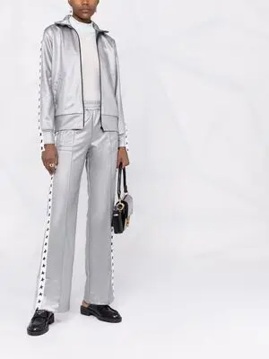 GOLDEN GOOSE Logo-tape Straight-leg Trousers