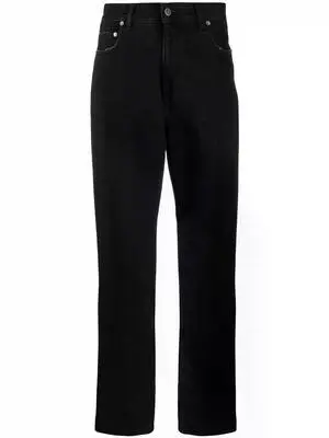 GOLDEN GOOSE Straight-leg Trousers - Black