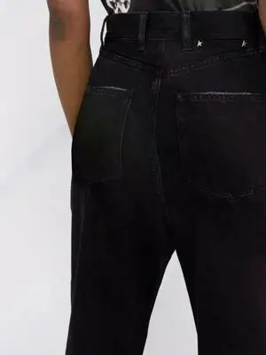 GOLDEN GOOSE Straight-leg Trousers - Black