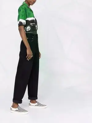 GOLDEN GOOSE Straight-leg Trousers - Black