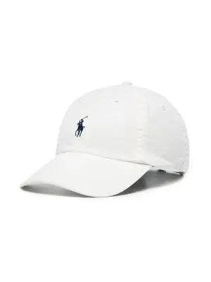 Polo Ralph Lauren Logo-embroidered Baseball Cap - White