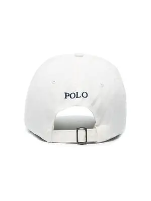 Polo Ralph Lauren Logo-embroidered Baseball Cap - White