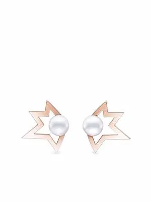 TASAKI Comet Plus Pearl Earrings - Pink