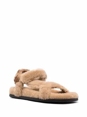Fendi Fur-design Sandals